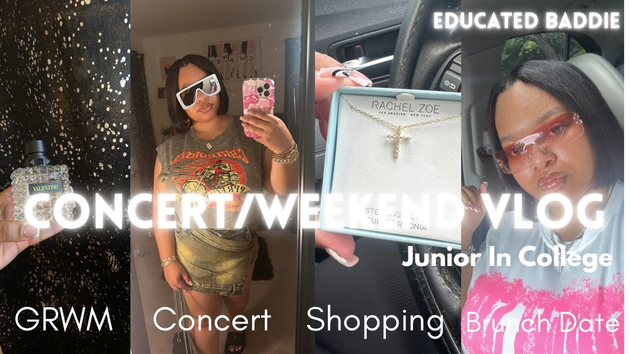 BOOSIE BOSSMAN DLOW SKILLA BAE CONCERT| WEEKEND VLOG | EDUCATED BADDIE ...