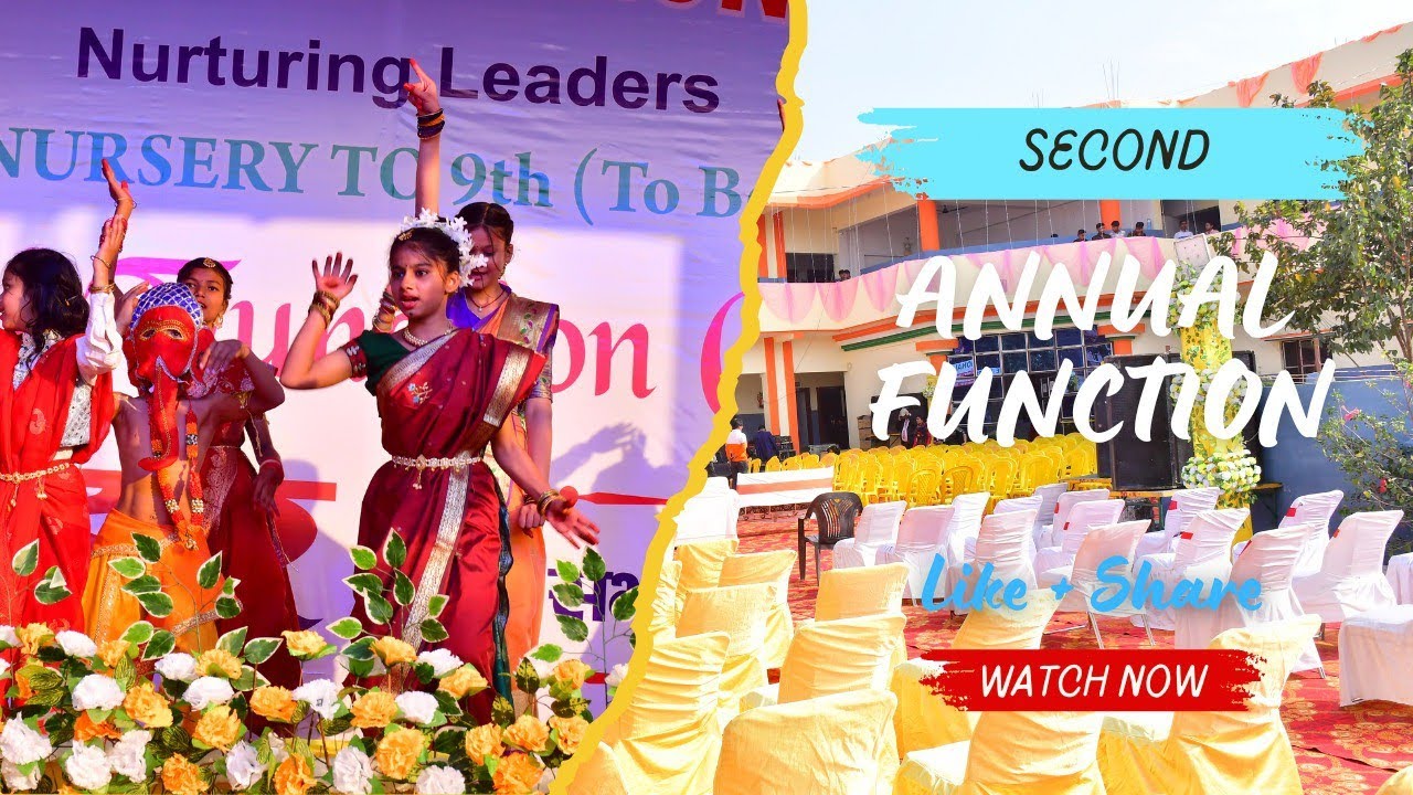 second Annual function #annualfunction#dance #bestschool#school # ...