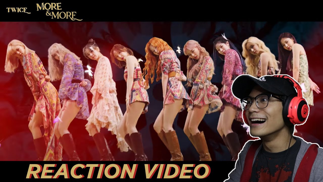 TWICE "MORE AND MORE" COMEBACK MV REACTION VIDEO - YouTube