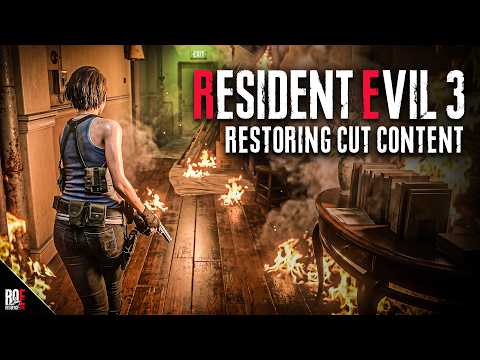 RESIDENT EVIL 3: REMAKE || LAST ESCAPE MOD | Restoring Intro, Apartments, Dropped Items & More!