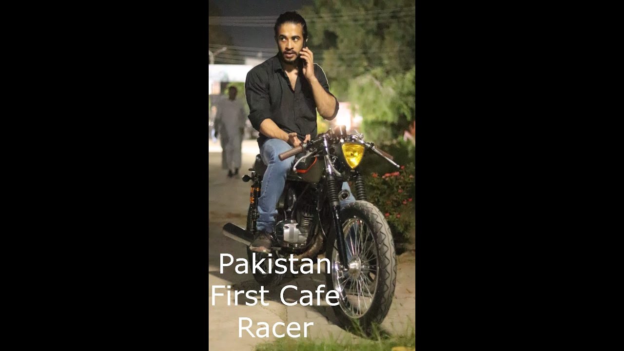 pakistan first cafe racer \ kawasaki cafe racer - YouTube