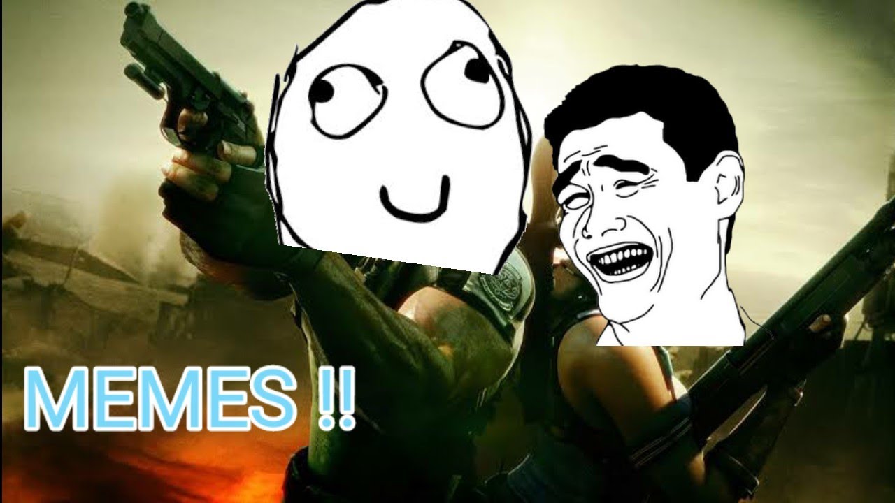 Os melhores meme do RESIDENT EVIL 5 - YouTube