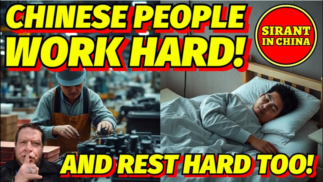 Chinese People Work Hard! And They Rest Hard Too! - YouTube