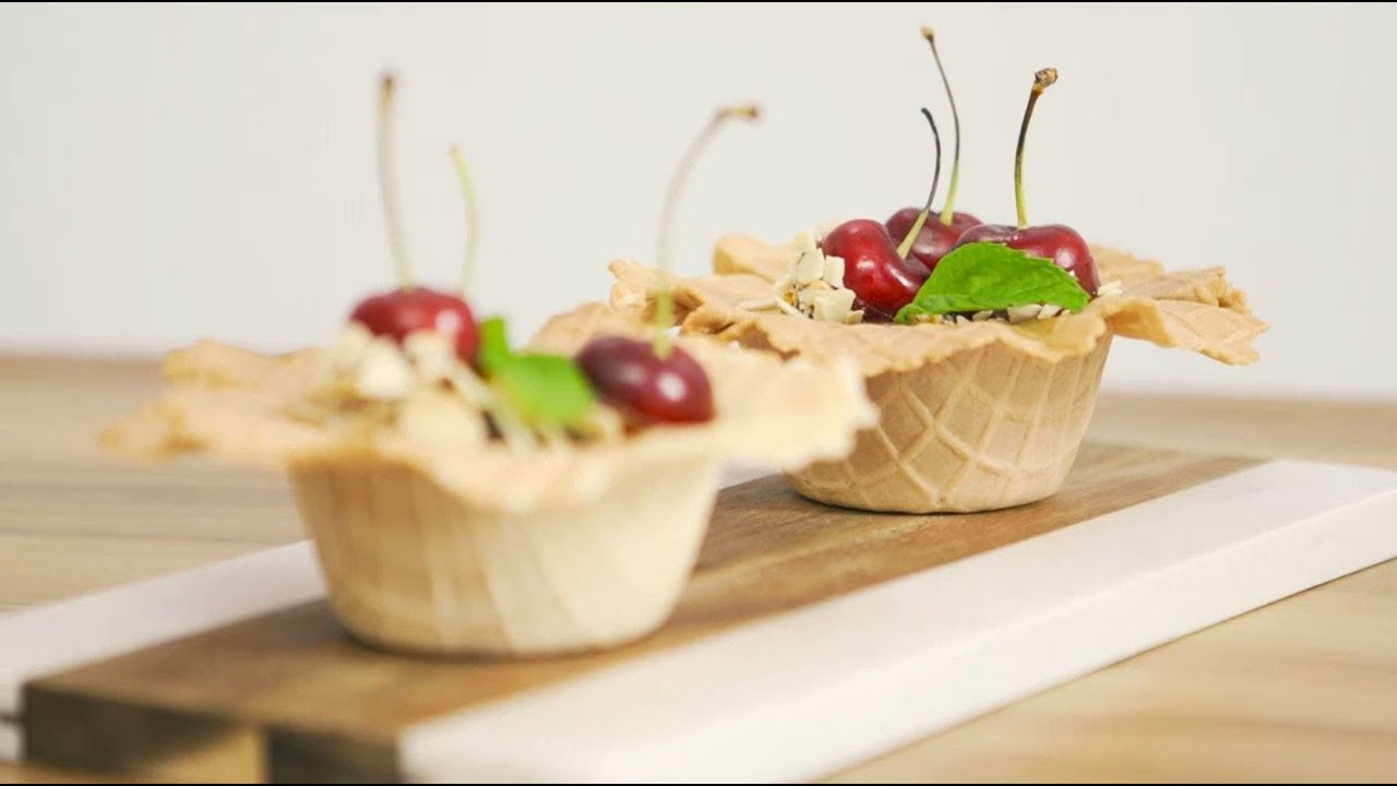 "Capelina de chocolate y cereza" ¡Un postre perfecto! - YouTube