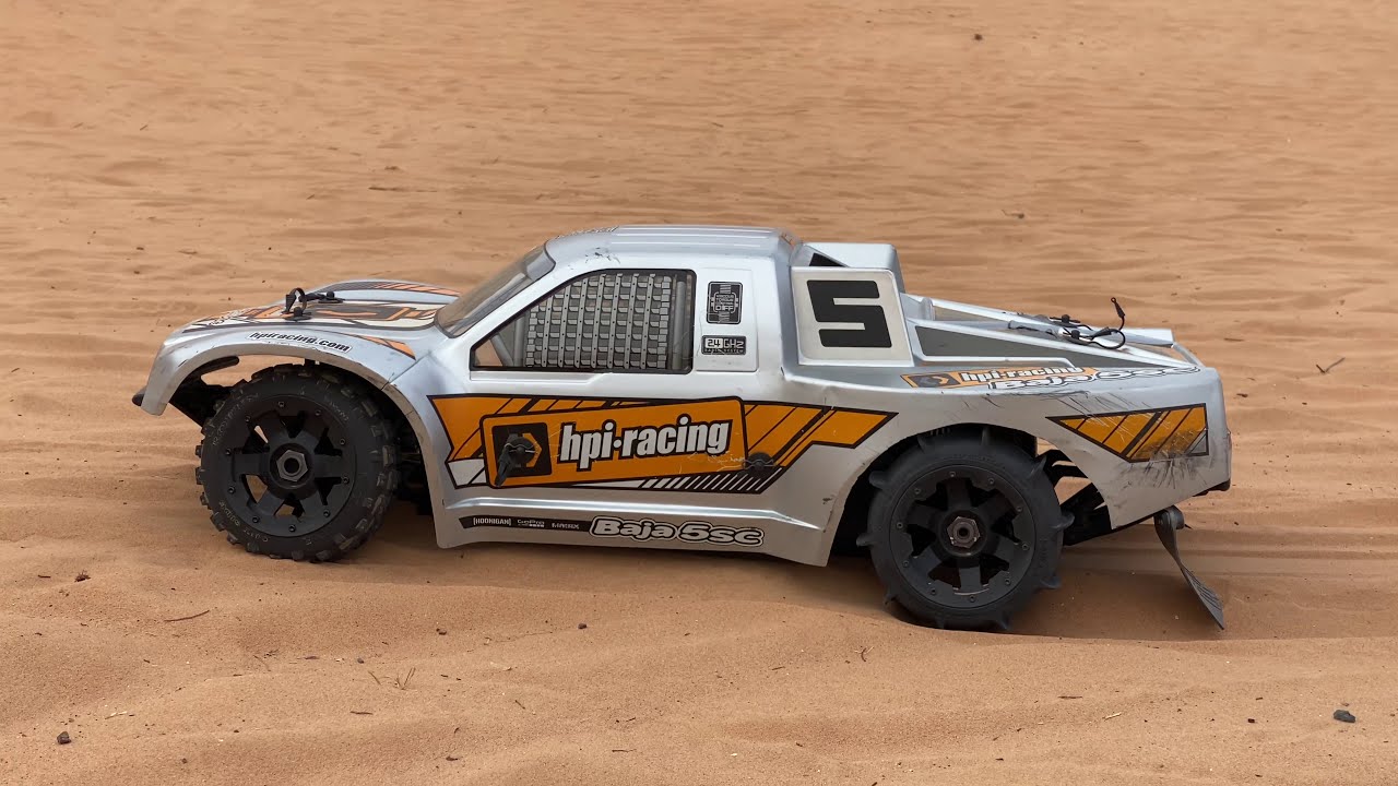 Lowered HPI BAJA 5SC - YouTube