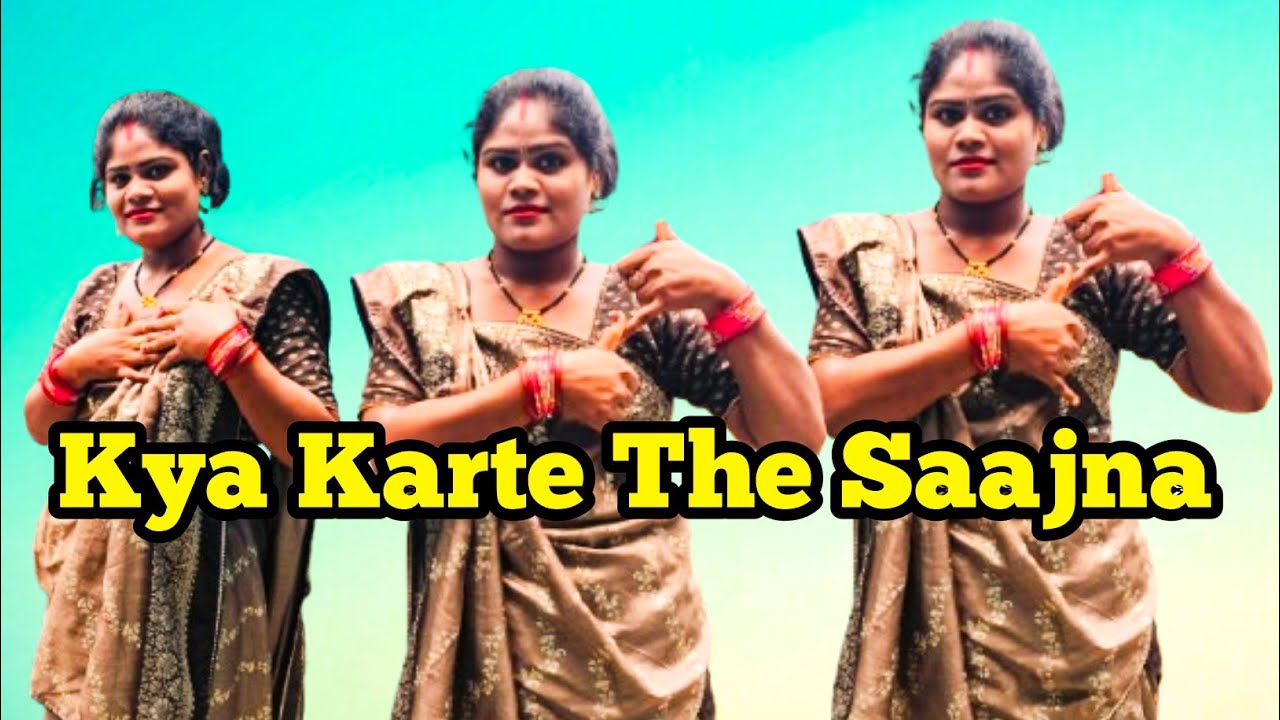 Kya karte the Saajna Dance Video 😍! Lal dupatta malmal ka ️! Sahil ...