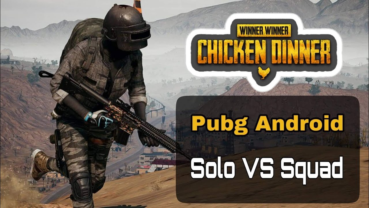 Pubg Andriod Gameplay solo vs squard - YouTube