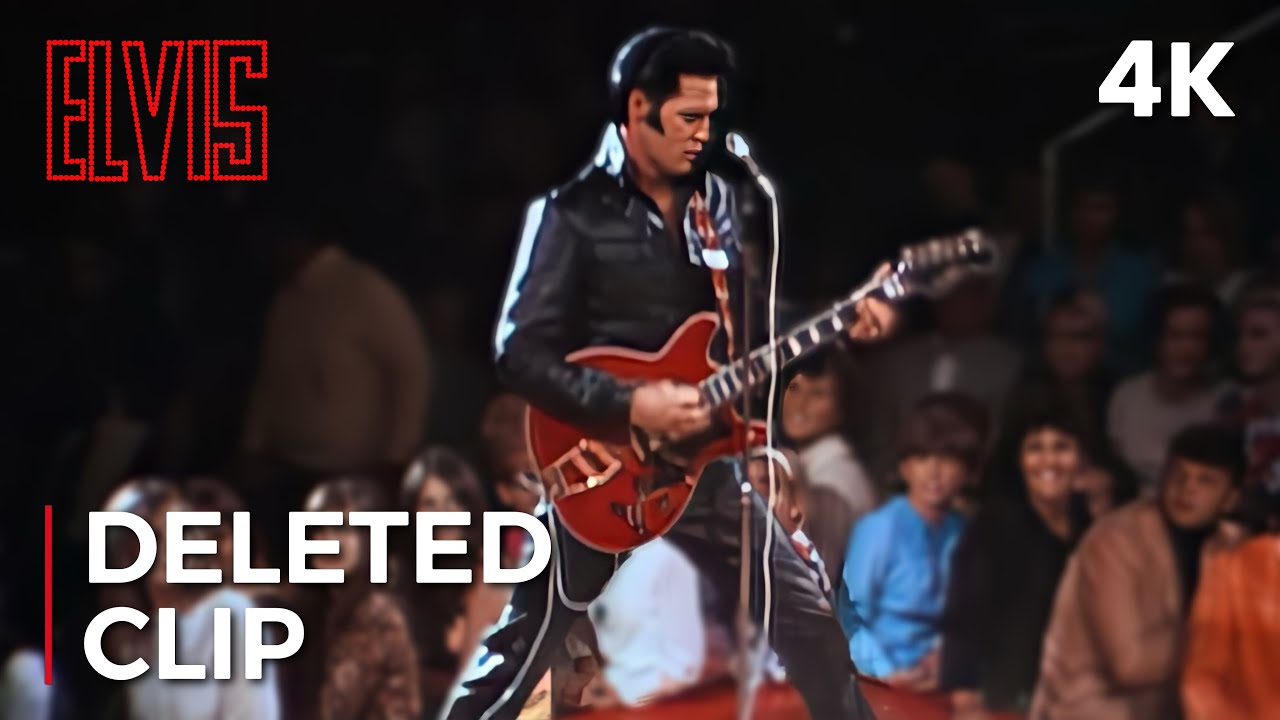 One Night (Outtake) Elvis Presley | 4K Live Remastered (Black Leather ...