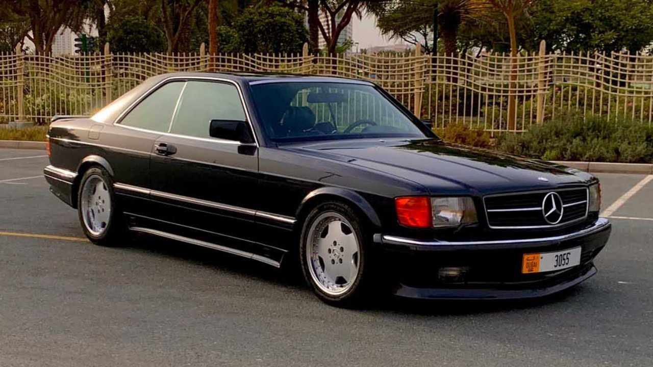 1989 MERCEDES-BENZ SEC 560 FOR SALE IN DUBAI - YouTube