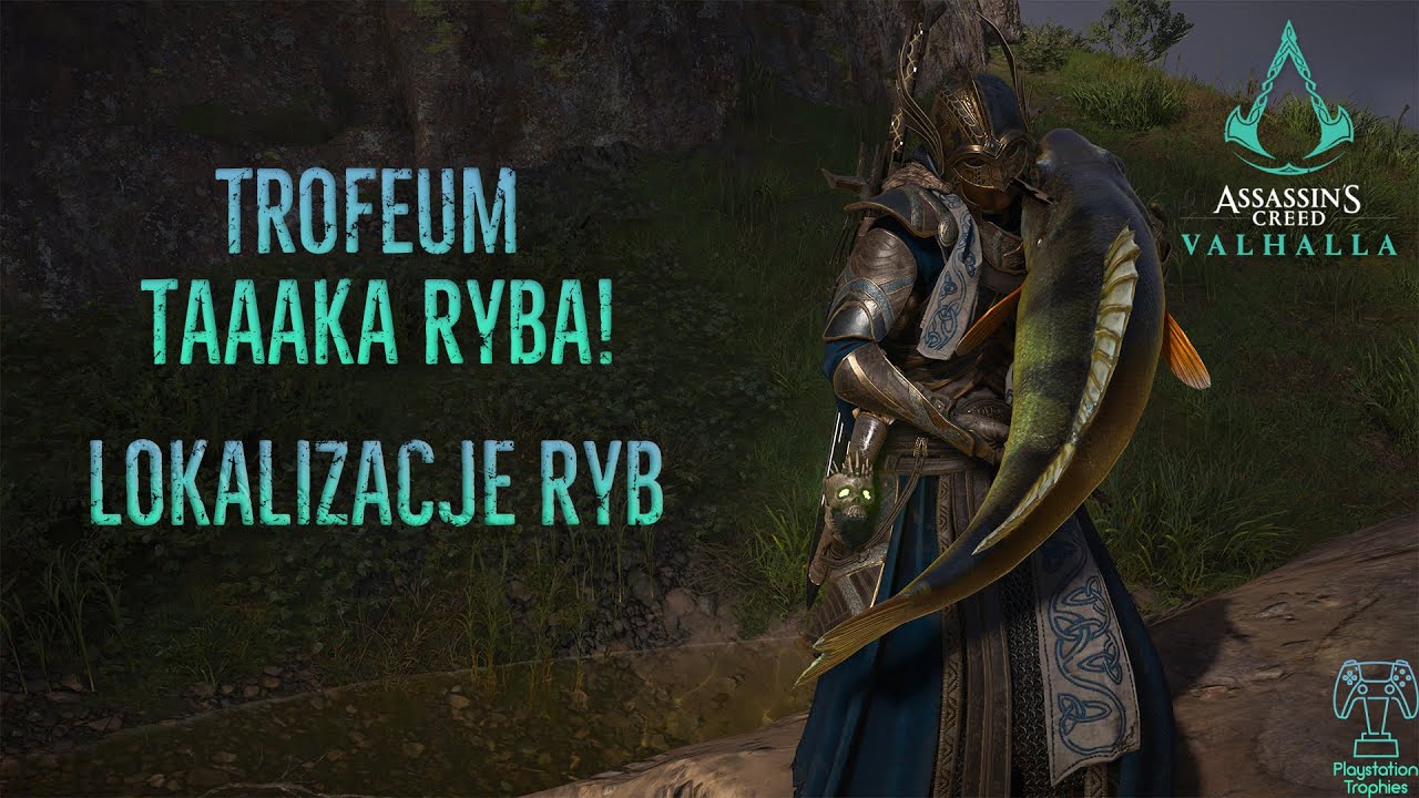 Assassin's Creed Valhalla - Trofeum Taaaka ryba! - Good Catch! Trophy ...