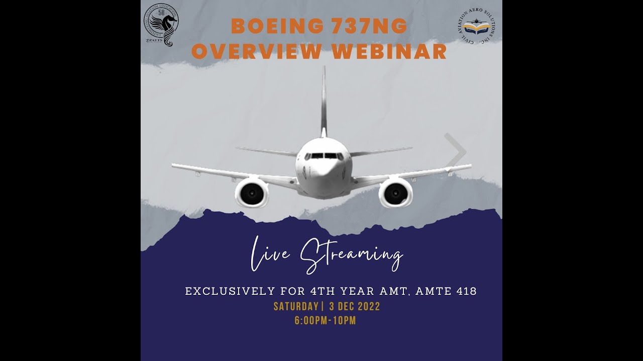 Boeing 737NG Overview Webinar - YouTube