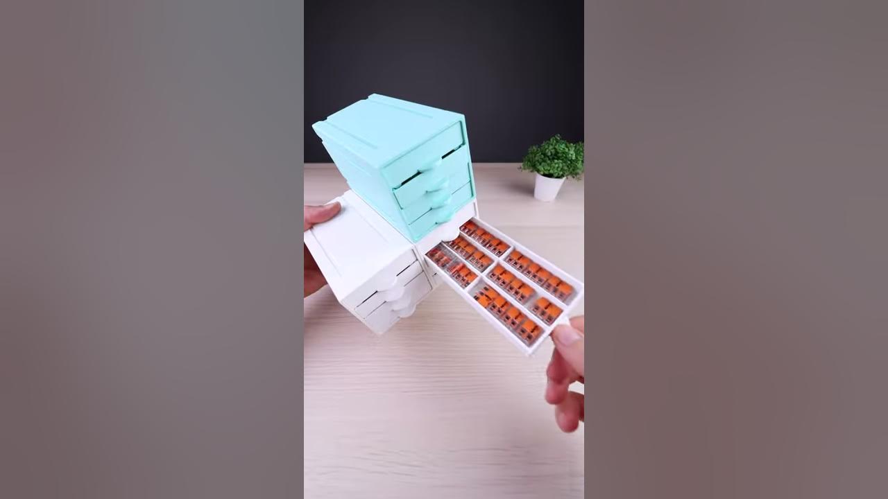 3D Printed Stackable Storage Boxes - YouTube