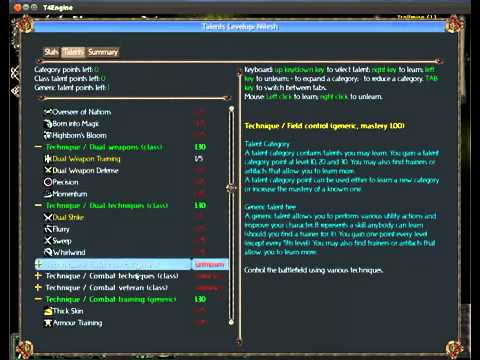 Tales of Maj'Eyal ToME Linux RPG Roguelike Game - YouTube