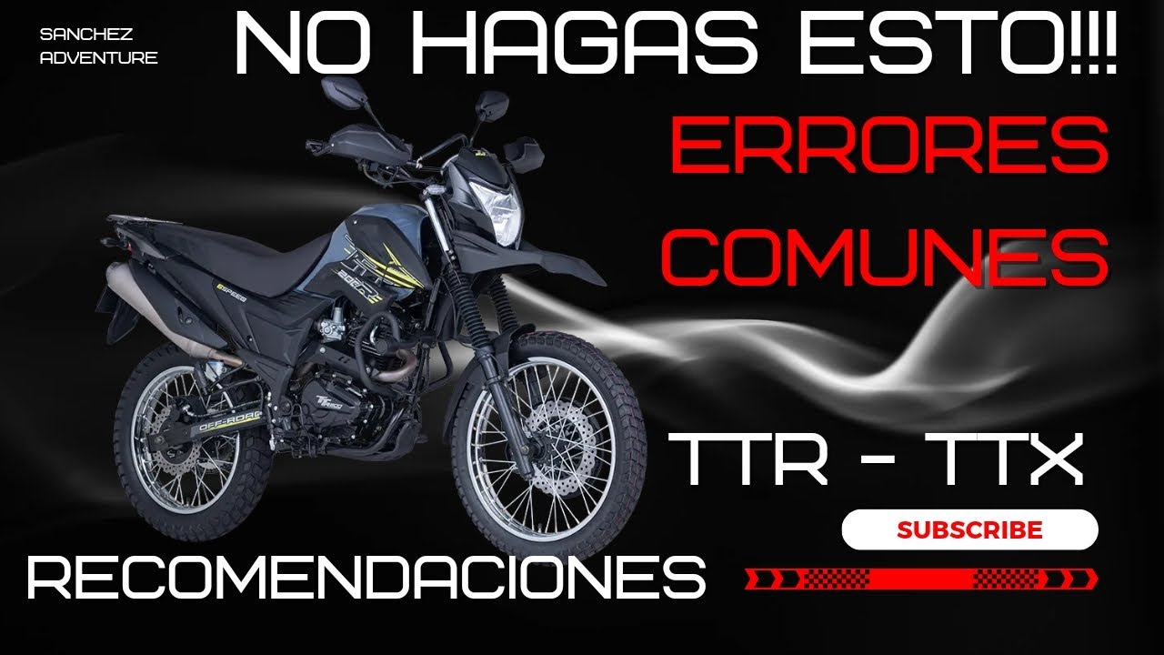 ¡NO COMETAS ESTOS ERRORES!😱 COMO SACARLE MEJOR RENDIMIENTO A TU MOTO ...