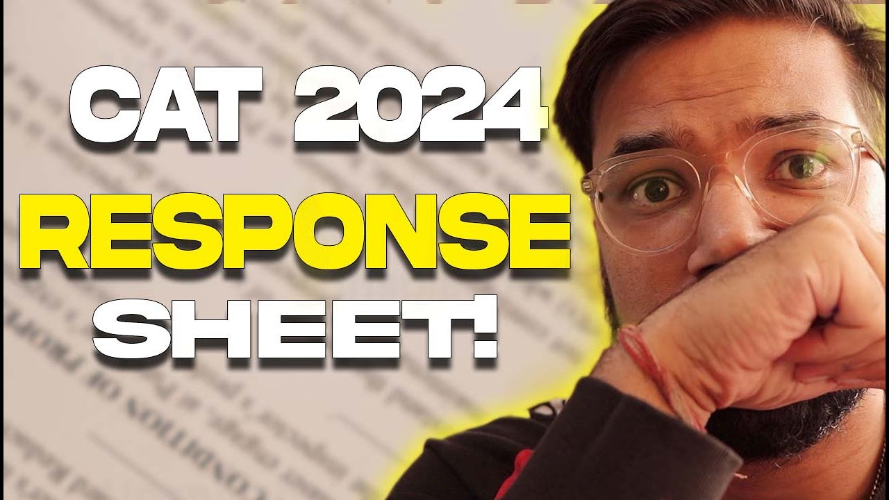CAT 2024 response sheet out | My CAT Score REVEALED 💣 | How To Download ...
