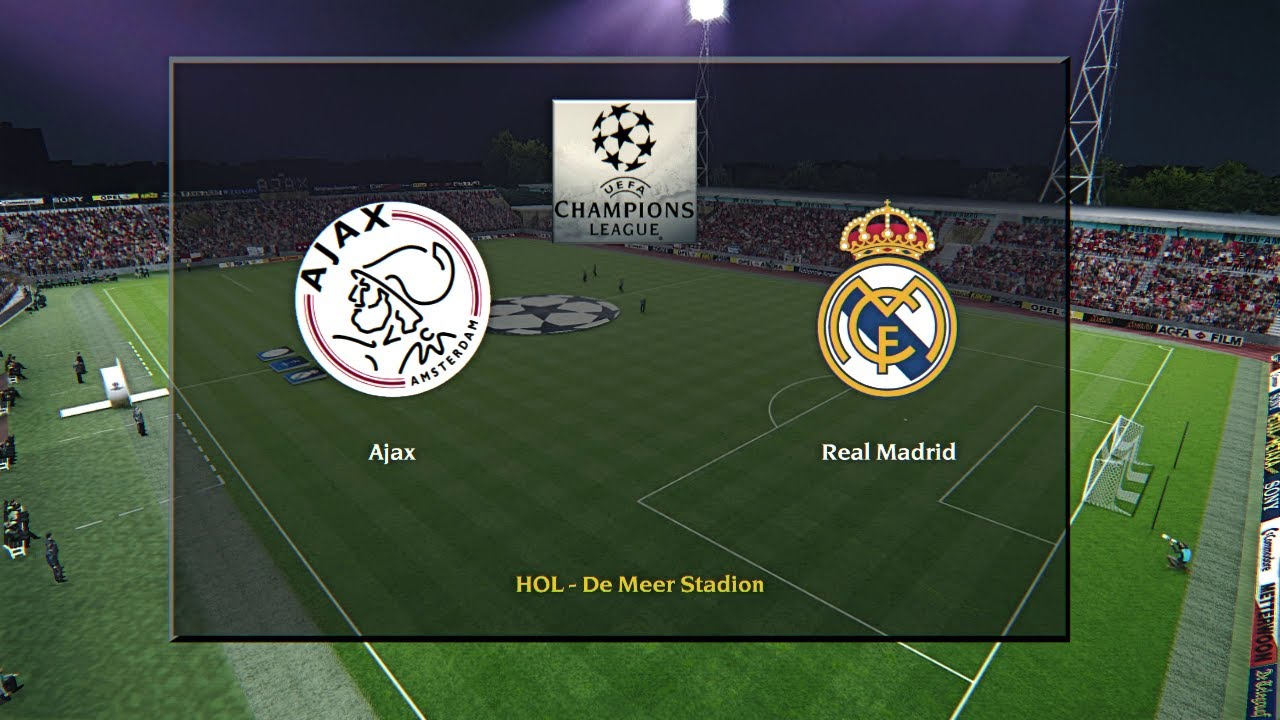 AJAX vs REAL MADRID - Classic Champions League - group B - game 9 ...