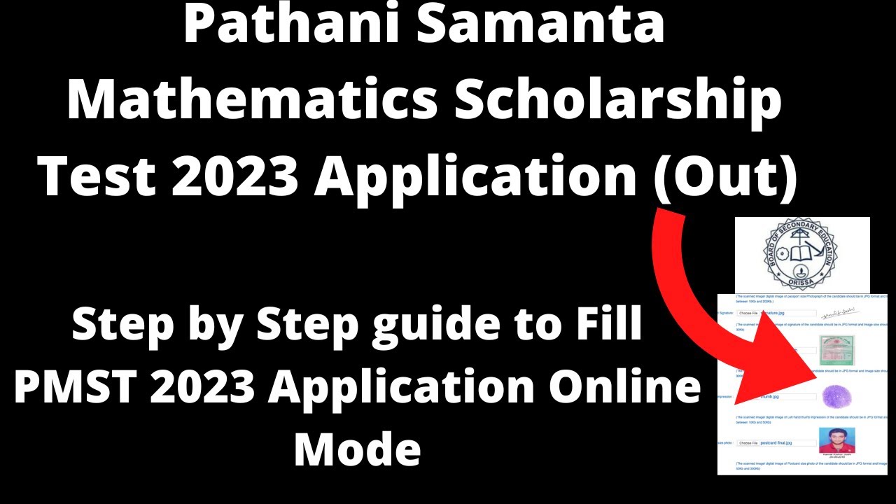 Pathani Samanta Mathematics Scholarship Test (PMST) 2022: Application ...