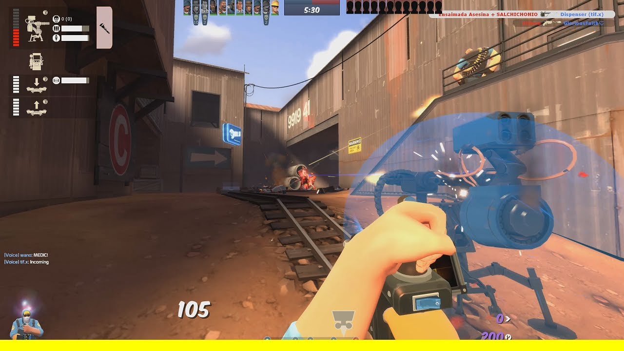 Team Fortress 2 Engineer Gameplay tf2 jag - YouTube