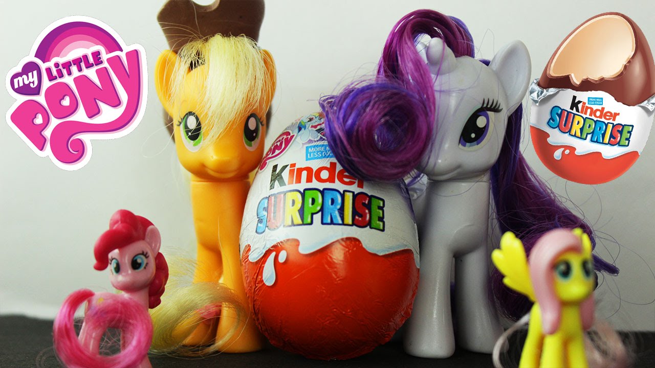 My Little Pony Kinder Surprise Eggs Review! |AliceLPS - YouTube