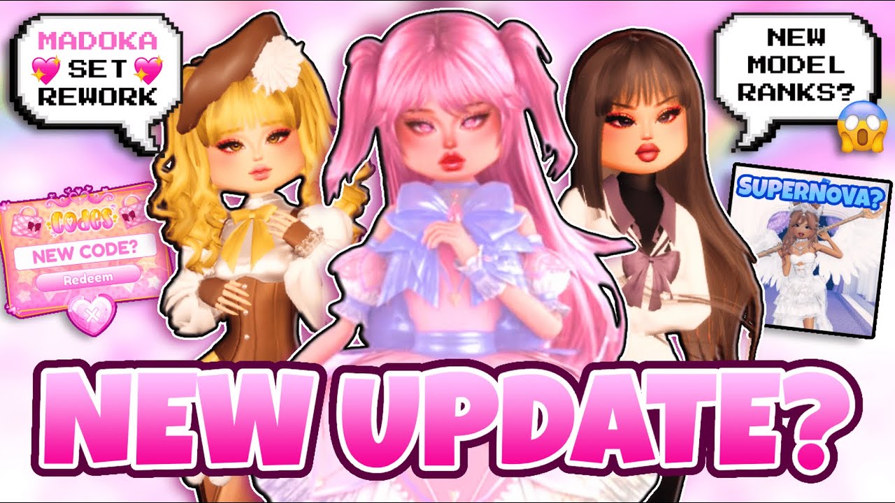 MADOKA SET IS BACK! New Dress to Impress Update CONFIRMED #dti # ...