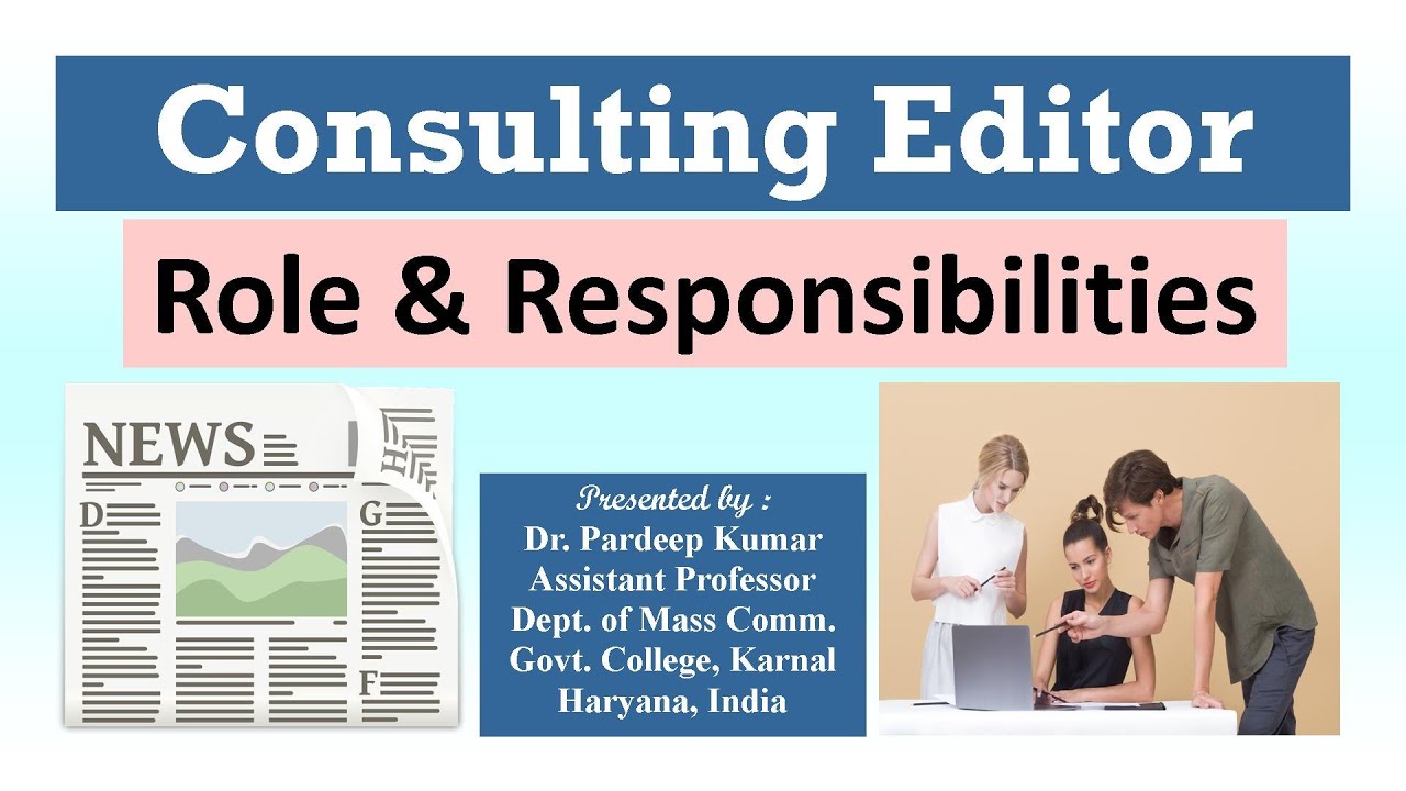 496. Consulting Editor I News Desk I Editorial Team - YouTube