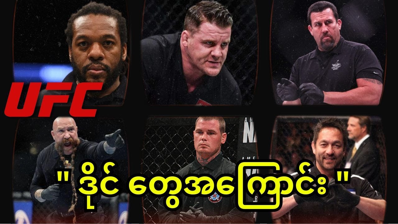 Do you know anything about of UFC referees ? - YouTube