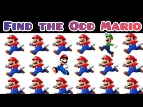 Find the Odd Mario | Super Mario | Mario Bros - YouTube