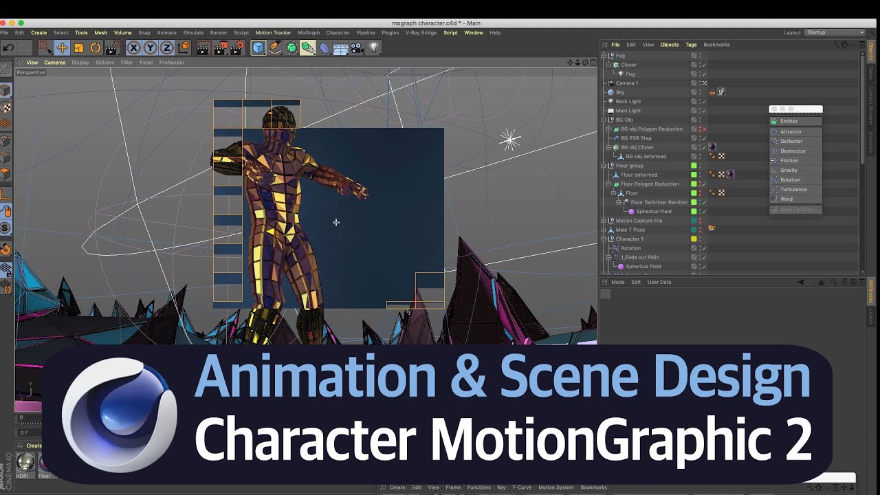 C4D Character Animation & Motion Design, Scene Design | Character ...