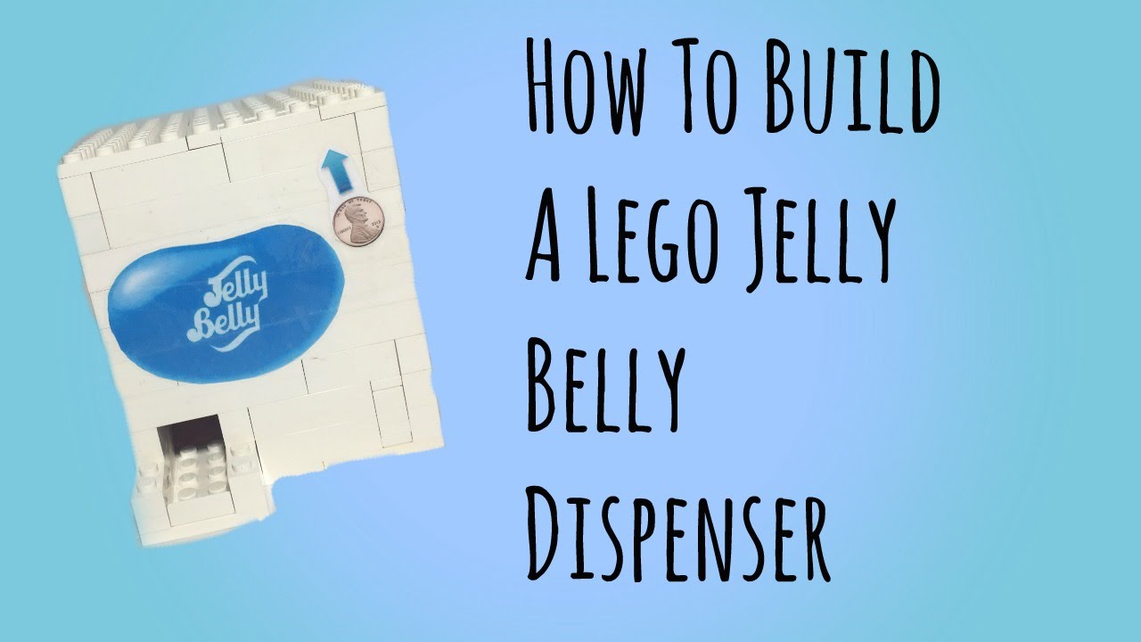 How To Build A Mini Lego Jelly Belly Machine (Mini Lego Candy Machine ...