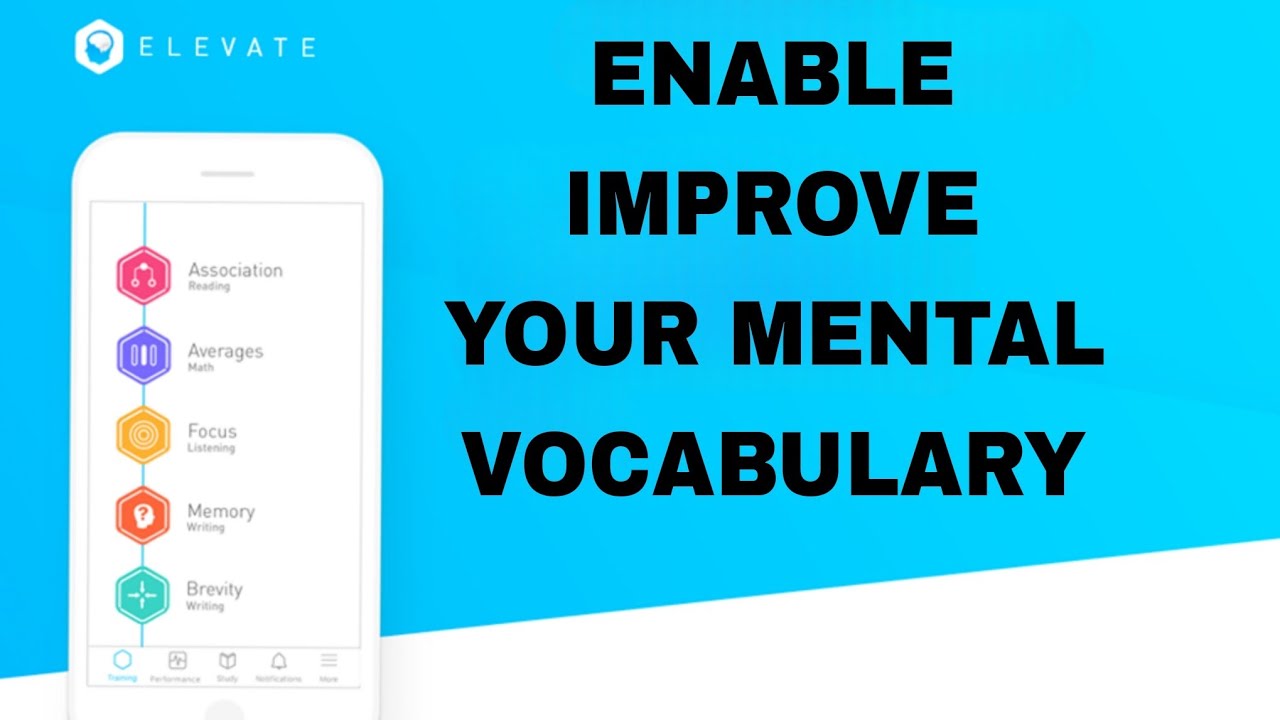 How To Enable And Turn On Improve Your Mental Vocabulary On Elevate App ...