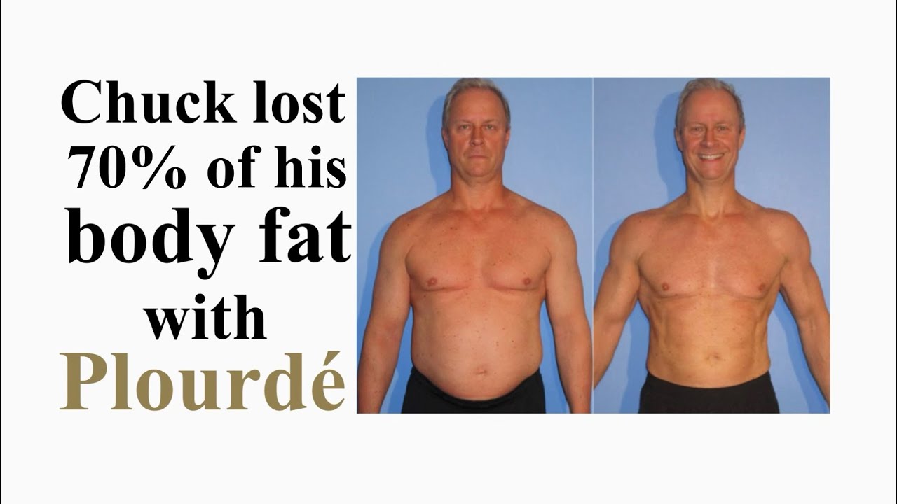 58 year old man loses 70% body fat! - YouTube