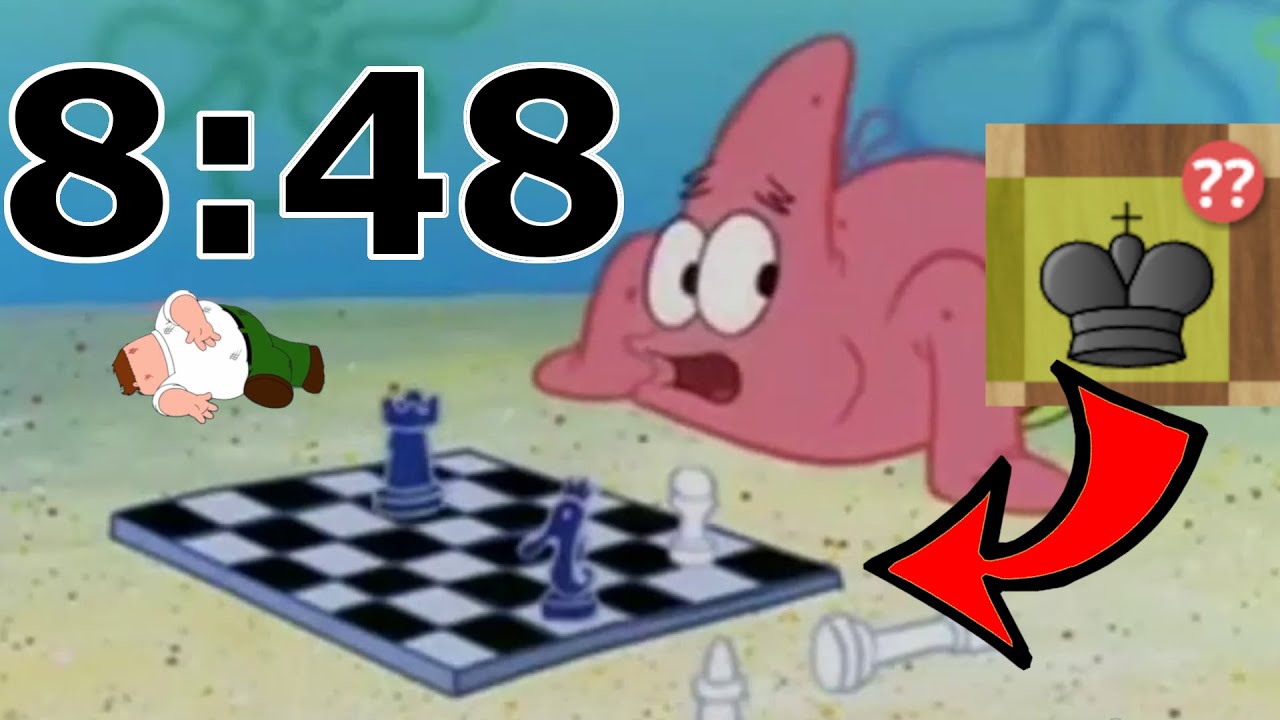 Spongebob Chess %AllPieces WORLD RECORD 8:48 - YouTube