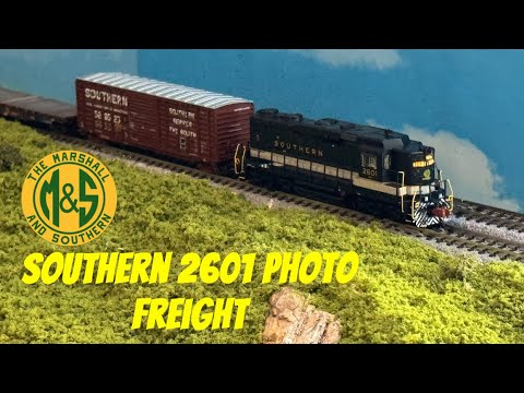 Southern 2601 Photo Freight N Scale - YouTube