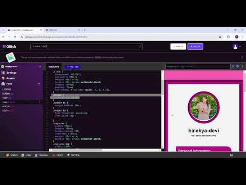 How To Create a Resume Webpage Using HTML&CSS - YouTube