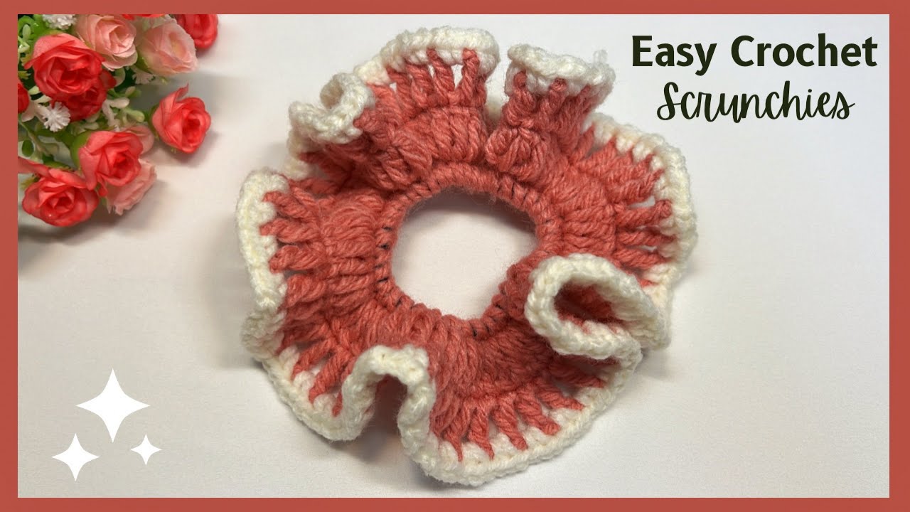 DIY Crochet Scrunchies | Easy Crochet Scrunchies Tutorials | Crochet ...