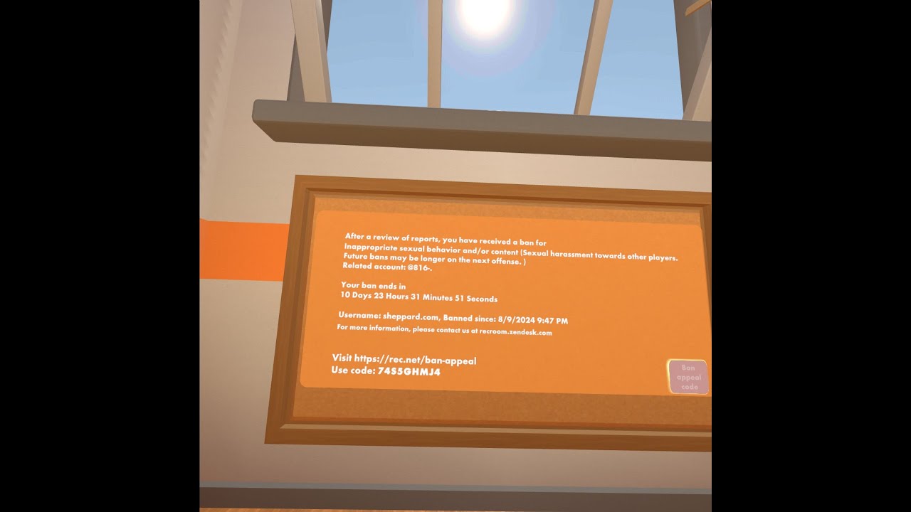 in banned in rec room - YouTube