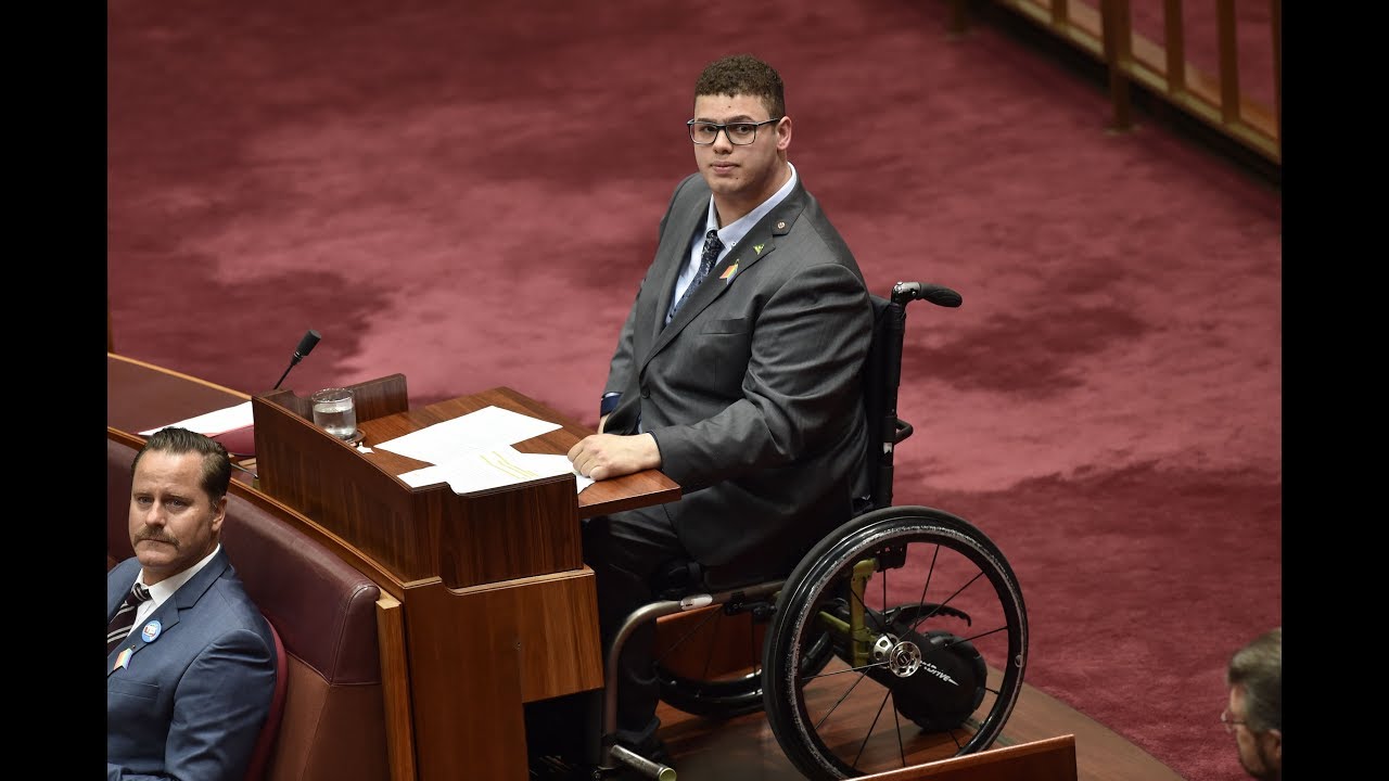 Jordon Steele-John - First Speech - YouTube