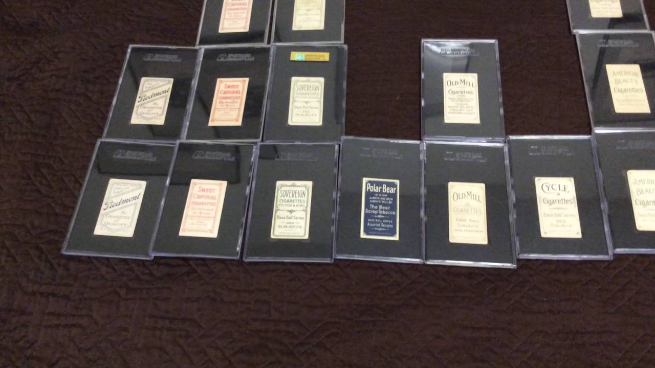 My T206 Backs Collection - YouTube