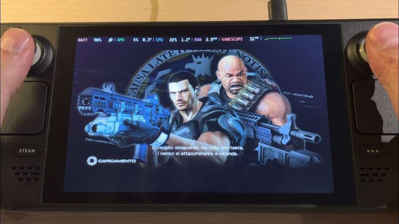 Binary domain Steam Deck gameplay - YouTube