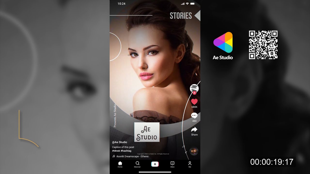 Instagramストーリースライド vol 02 Ae Studio - YouTube