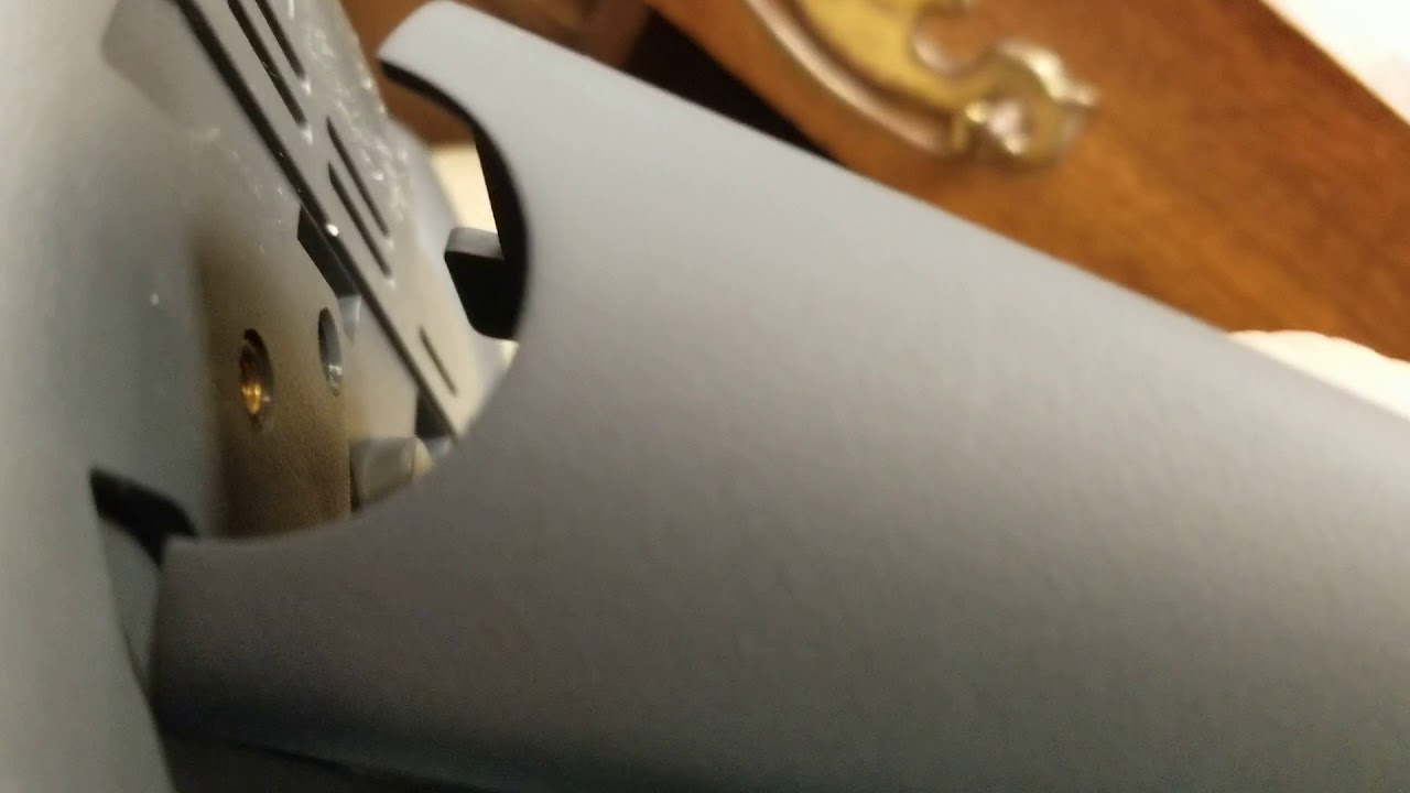 Cisco back plate new mold demo - has problem - YouTube