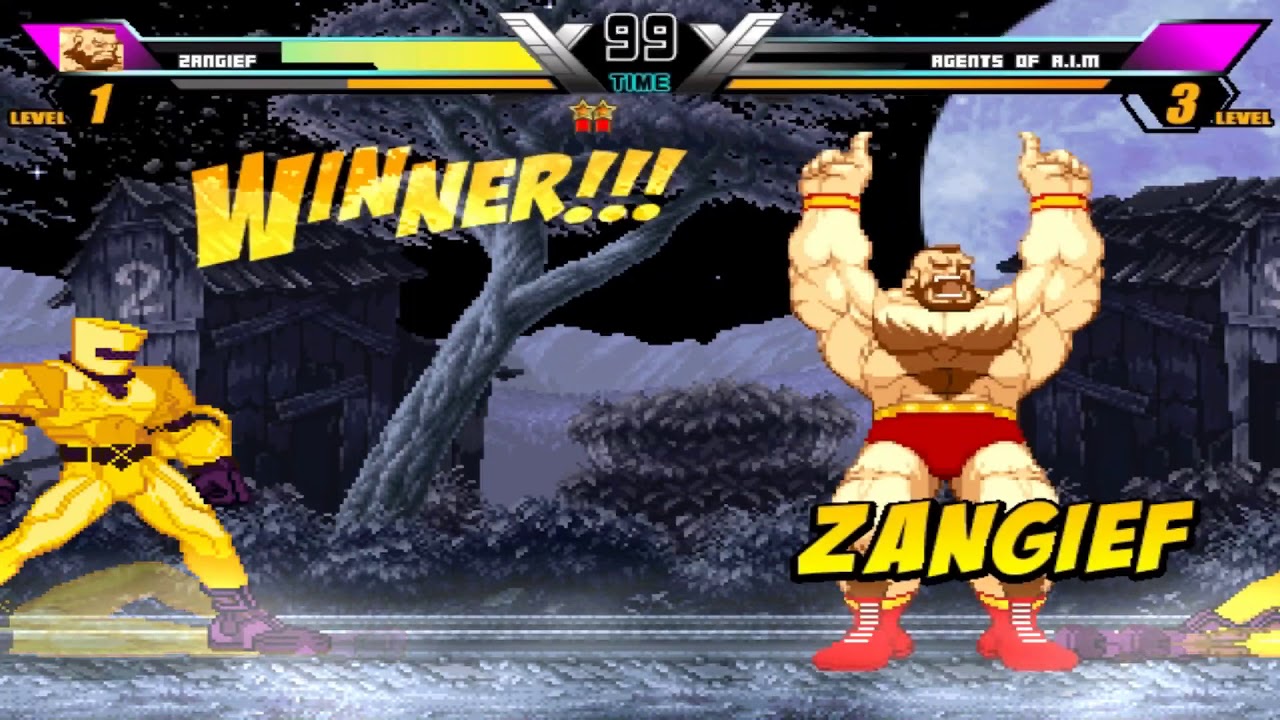 Red Cyclone - Marvel vs Capcom M.U.G.E.N Zangief - YouTube