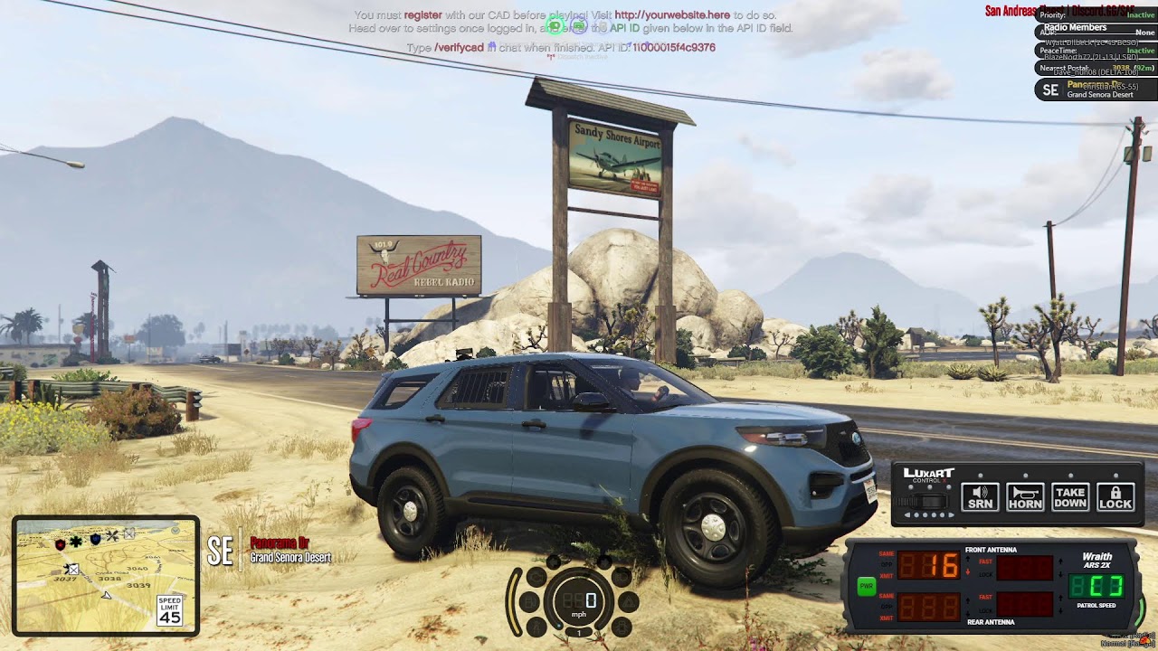 Playing San Andreas Finest on FiveM - YouTube