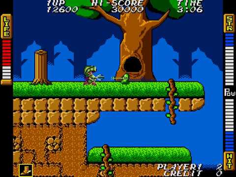 Arcade Longplay [908] Athena - YouTube
