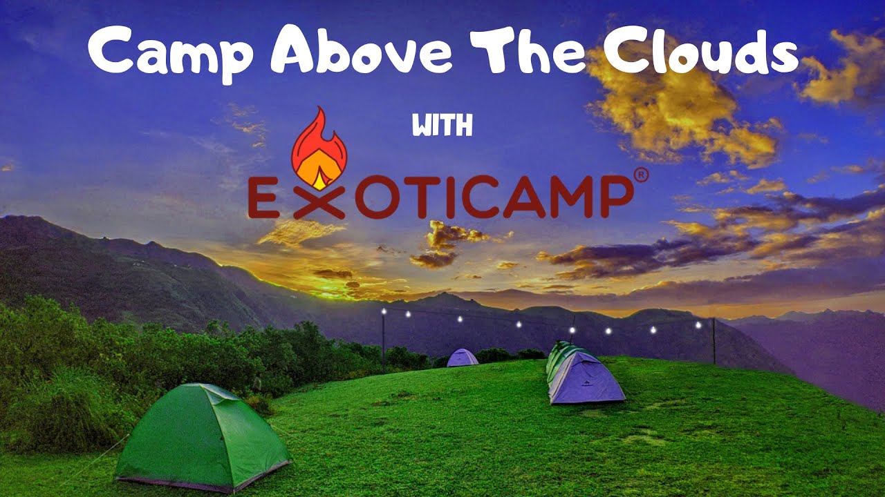 Vagamon cliff view tent camping with exoticamp | Private mountain ...