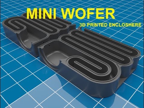 3D Printed speaker box (3D BALI) - YouTube