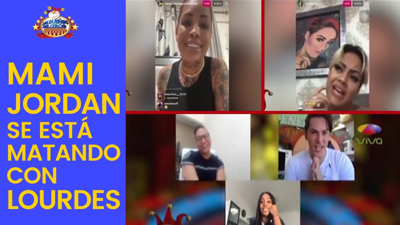 En plena crisis de Coronavirus, Mami Jordan se está matando con Lourdes ...