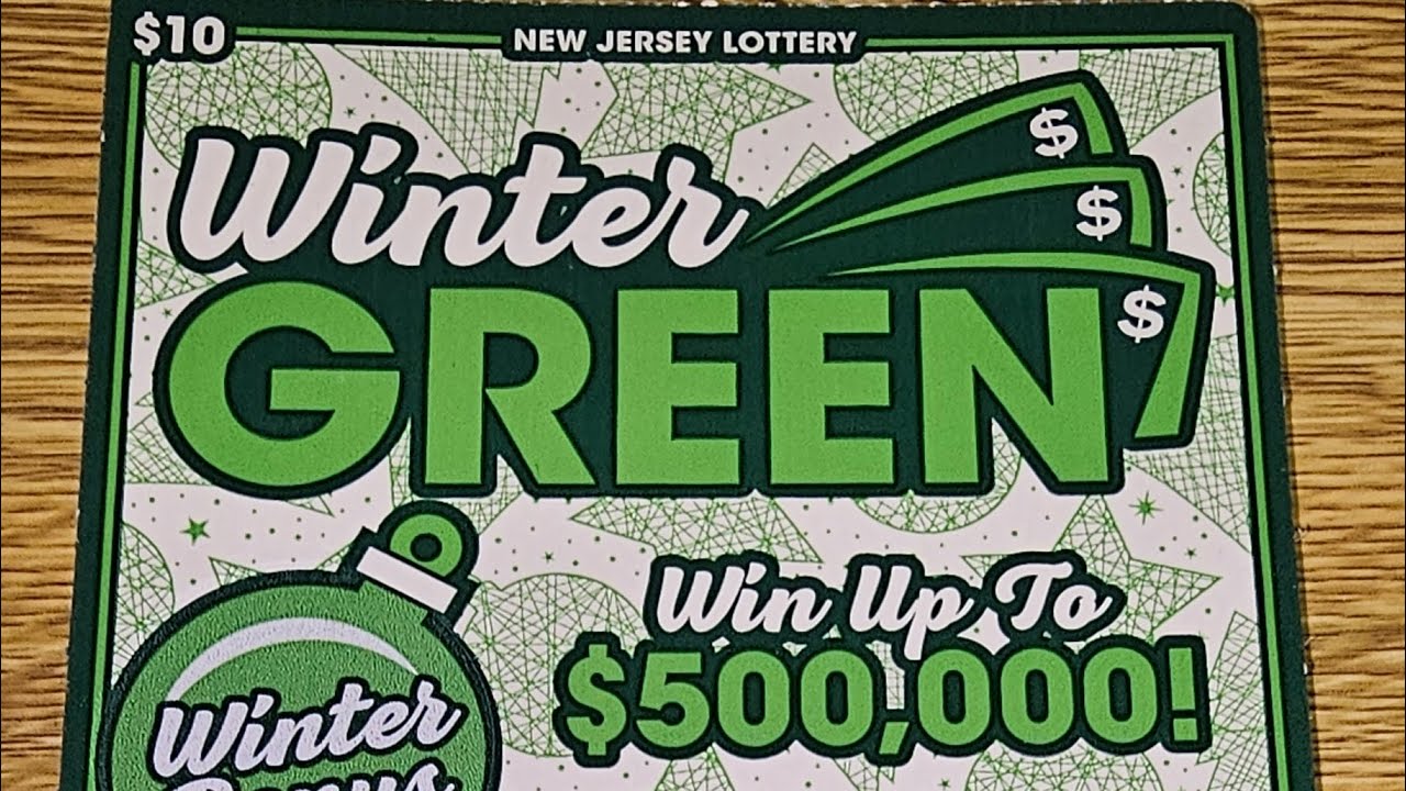 Winning Session! 10 Tickets Winter Green NJ Lottery Scratch Off Tickets ...