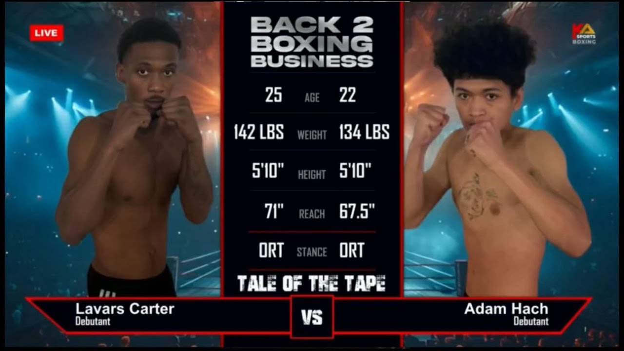 LAVARS CARTER VS ADAM HACH - YouTube