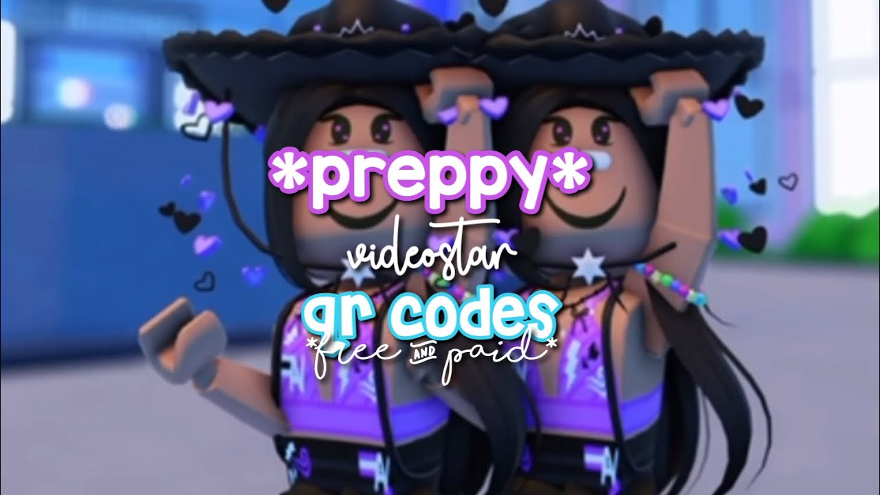 preppy qr codes giveaway!!😁💝 (part 1) *free & paid* - YouTube